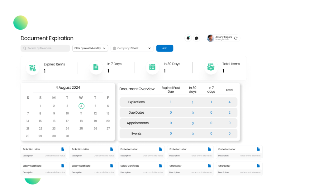 Document Expiration in Saudi Arabia | Expiration Tracking